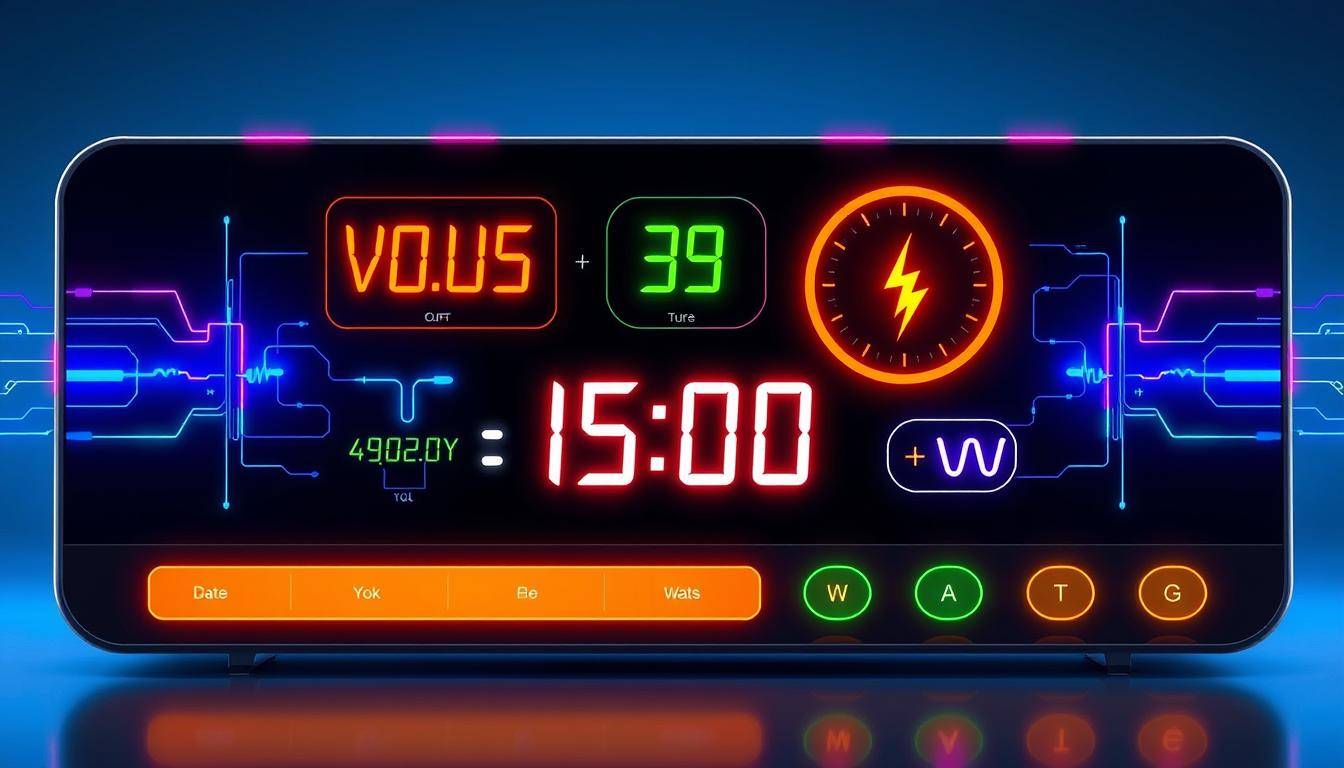 Volt, ampere = watt rechner - Online Leistungsrechner